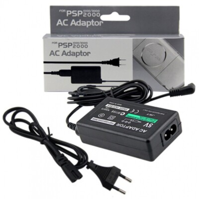CARGADOR PARA SONY PSP 1000 1004 2000 2004 3000 3004 STREET DC PARED EU ...