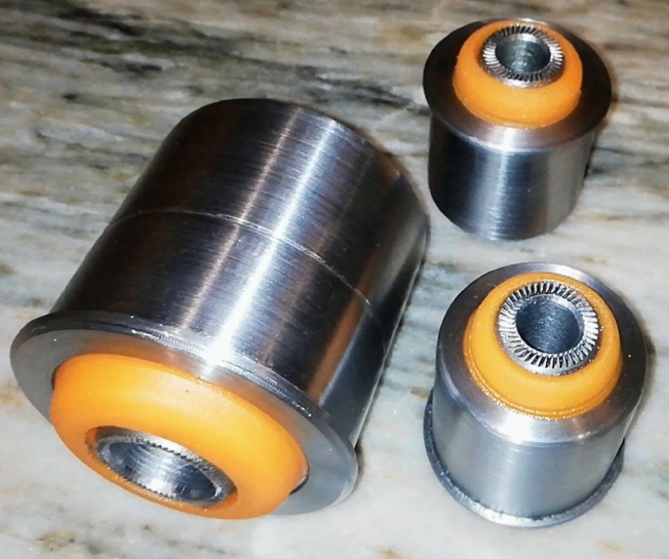 2005+ Hummer H2 Front Differential Bushings Set Soft Long Life ...