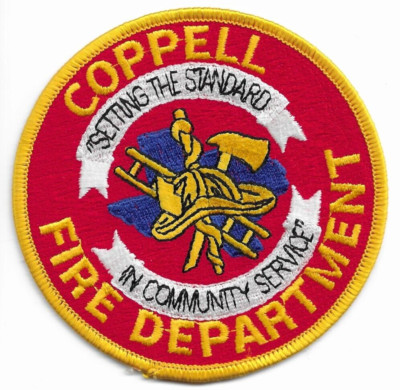 Coppell Fire Dept., Texas (4" round size) fire patch | eBay