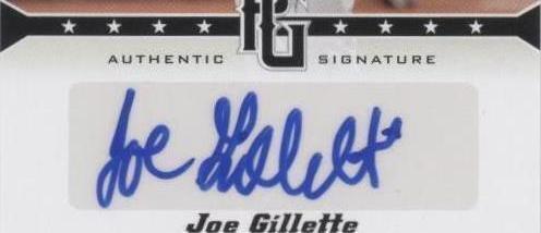 2013 Leaf Perfect Game Showcase - Autographs Joe Gillette #A-JG1 (AU, RC) for sale online | eBay