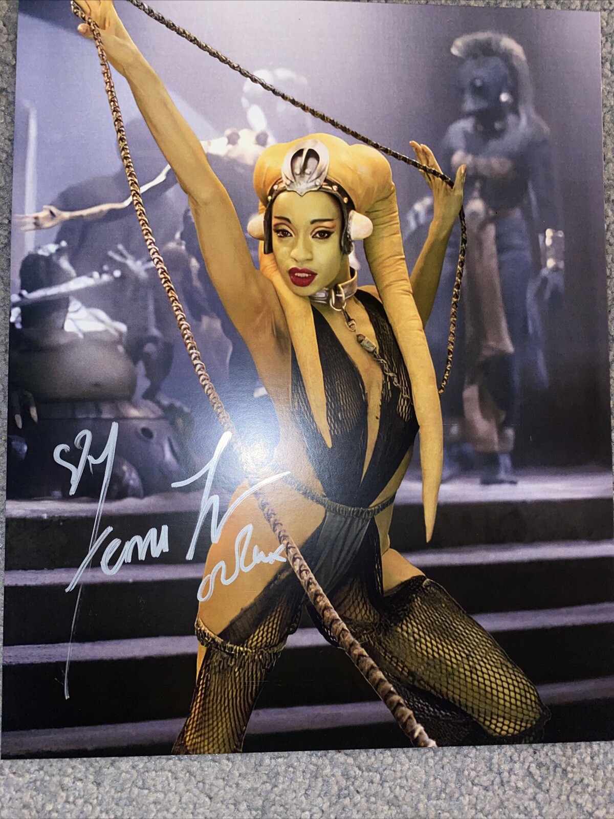 Femi Taylor Oola Autograph 8x10 EXACT PROOF Signed Star Wars Return Of ...