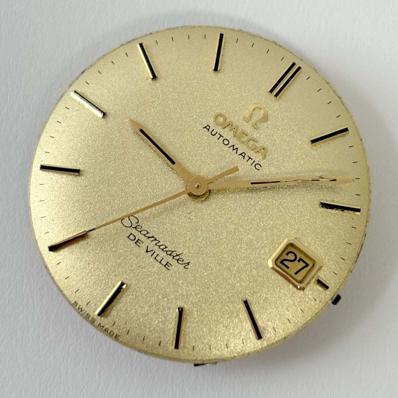 Omega Cal 563 Watch Parts Movement Calendar Disk Fork Wheels Springs ...