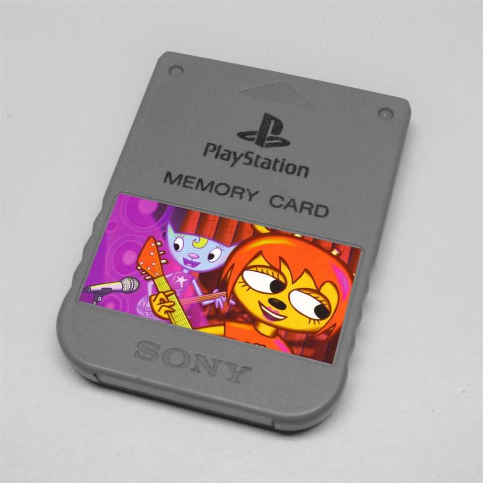 Custom PlayStation 1 (PS1) Memory Card Stickers - Catalog #1 - 250 ...