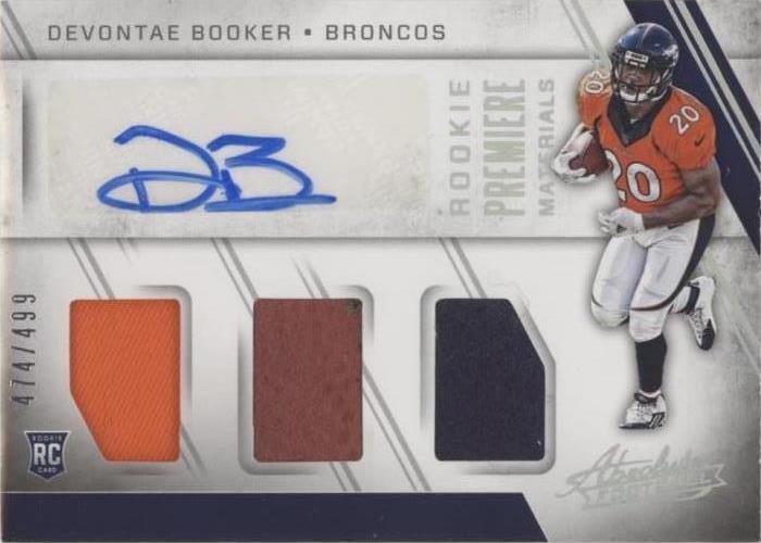 2016 Panini Absolute - Rookie Premiere Materials Autographs Devontae ...