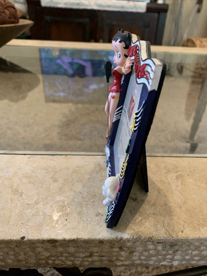 Vintage Betty Boop 3x5 Picture Frame I Wanna Be Loved By You Dog ...