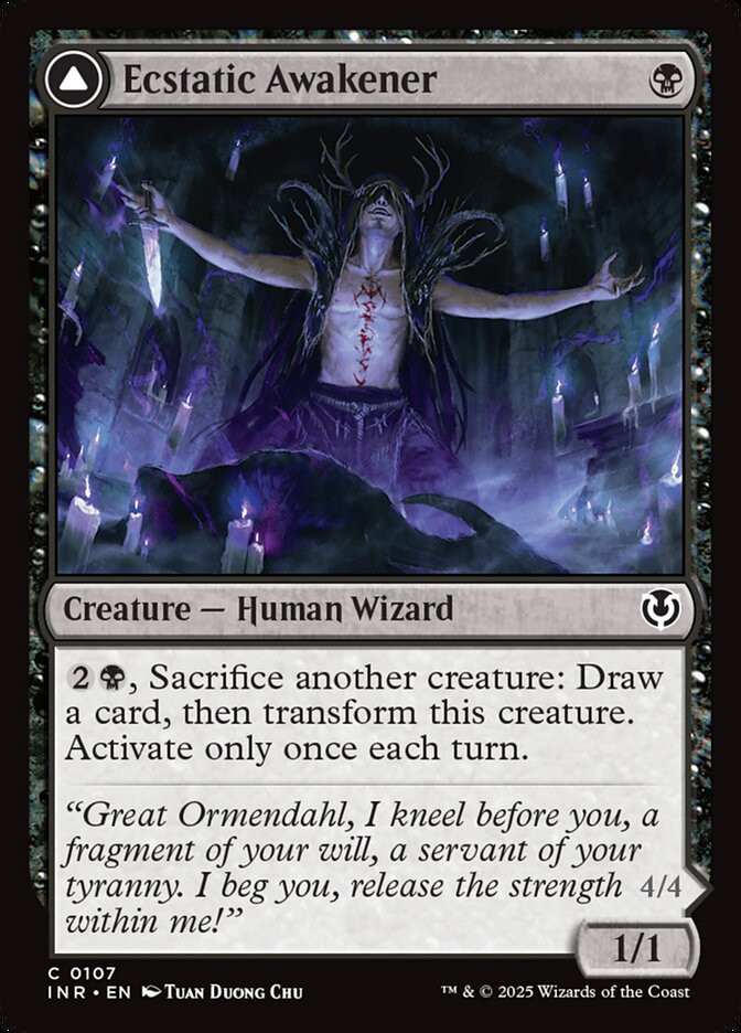 MTG Magic the Gathering Ecstatic Awakener (107/612) Innistrad ...