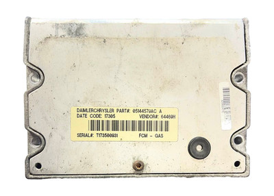 06-07 Dodge Caravan Chrysler Town & Country FCM Module 05144579AC | eBay
