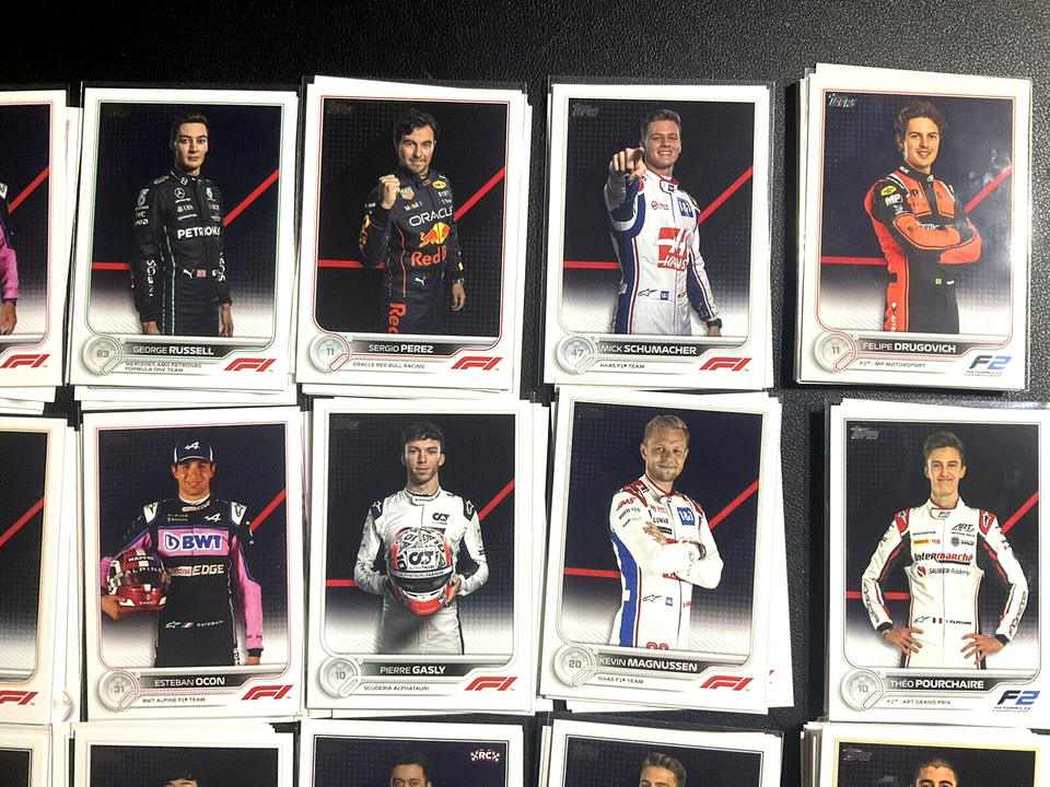 *COMPLETE SET* 2022 Topps Formula 1 F1 FLAGSHIP Complete Base Set #1 to ...