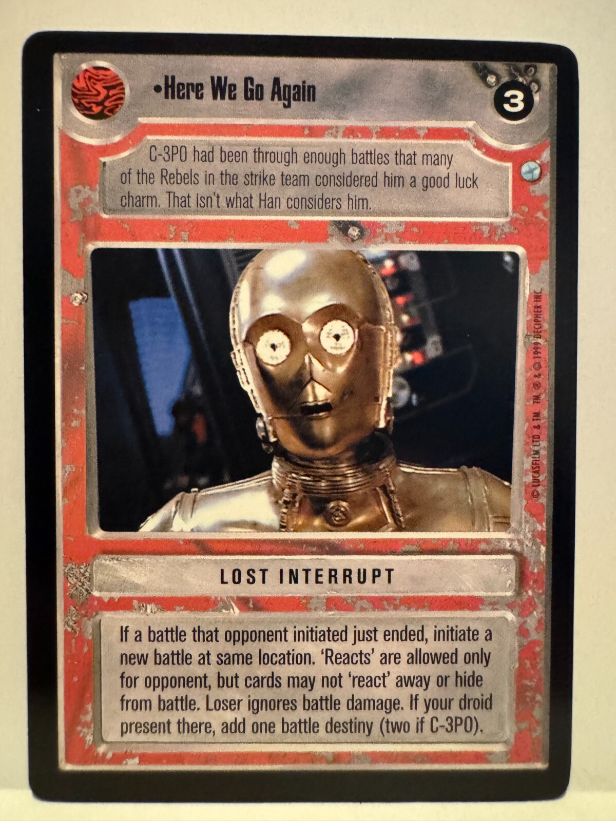 Here We Go Again - Endor - Star Wars CCG SWCCG | eBay