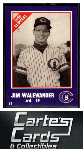 Jim Walewander 1990 Columbus Clippers Police #21 New York Yankees | eBay