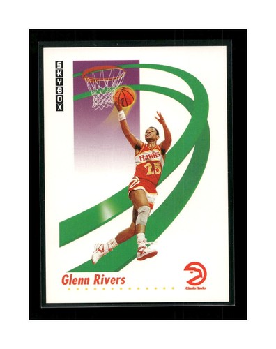 1991-92 SkyBox Atlanta Hawks Basketball Card #7 Doc Rivers | eBay