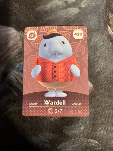 Animal Crossing Wardell Series 5 Amiibo Card No 422 Nintendo Unscanned ...