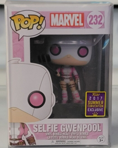 Funko Pop! Marvel - Selfie Gwenpool #232 2017 Summer Convention ...