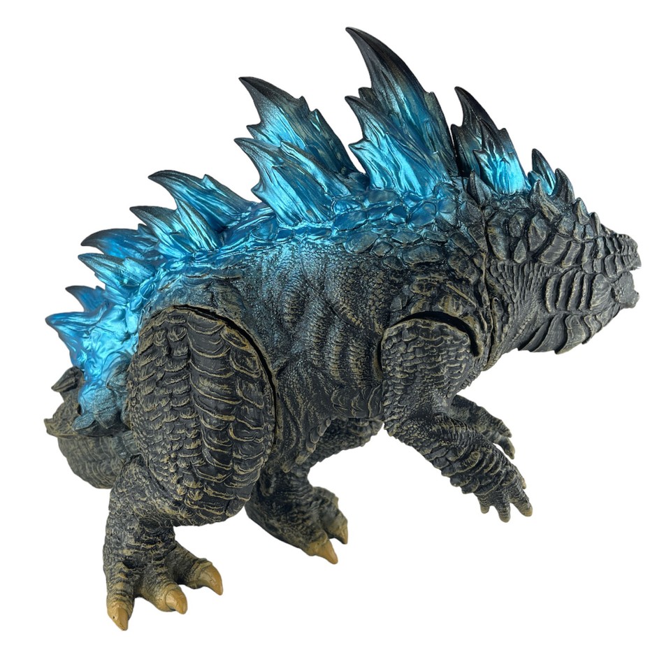 Godzilla King of the Monster Blue Fin Gojira Kaiju Action Figure 12"x9 ...
