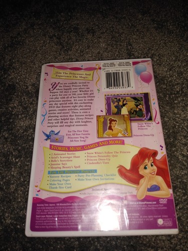 Disney Princess Party - Vol. 1 (DVD, 2004) for sale online | eBay