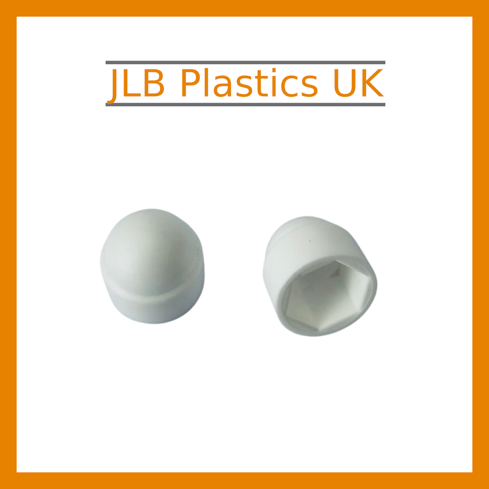 M4 M5 M6 M8 M10 M12 M14 M16 M18 M20 White Plastic Dome Nut Protection ...