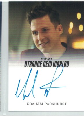 Star Trek Strange New Worlds autograph card Graham Parkhurst | eBay
