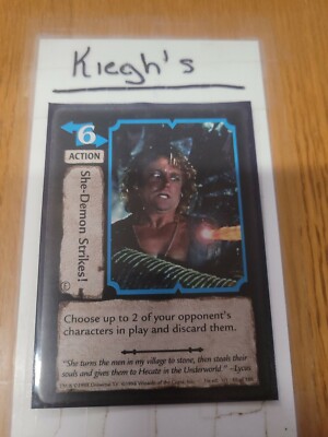 Hercules TCG - She-Demon Strikes! *1st Edition - 88 Of 180* | eBay