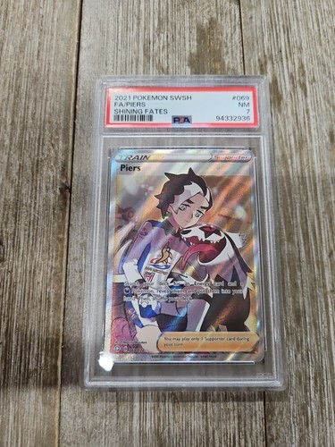 PSA 7 2021 Pokemon SWSH FA/Piers Shining Fates | eBay