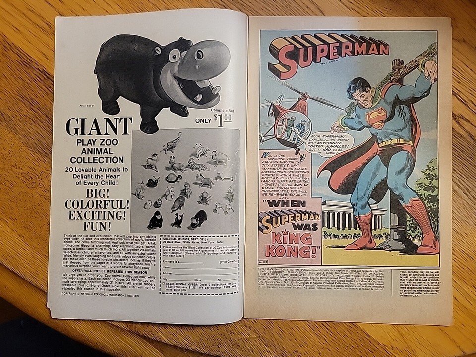 Superman #226 Silver Age DC Comic Book | eBay