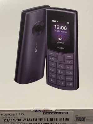 Nokia 110 4G (2021) TA-1386 - Mobile Phone - Unlocked - DUAL SIM BIG ...