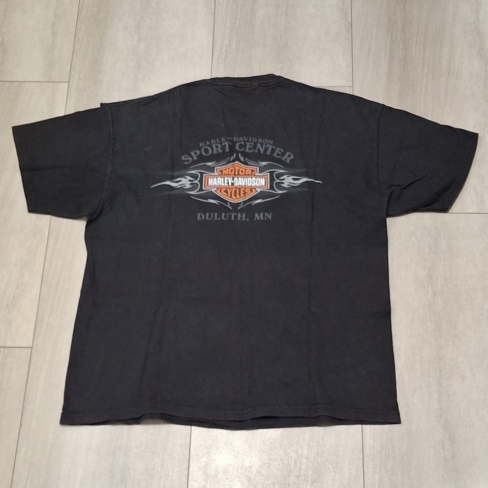 Vintage 2006 Harley Davidson Double Sided Graphic Shirt Mens XL Made ...