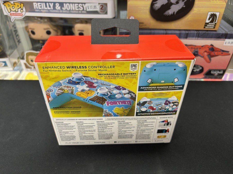 PowerA Enhanced Wireless Controller for Nintendo Switch - Fortnite ...