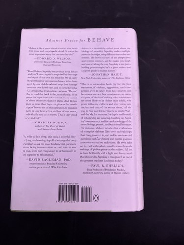 Behave : The Biology of Humans at Our Best and Worst by Robert M ...