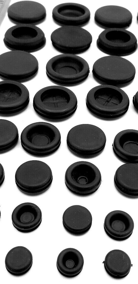 Hole Plugs For Auto Body Sheet Metal Solid Rubber Choose From 7 ID's 1/ ...