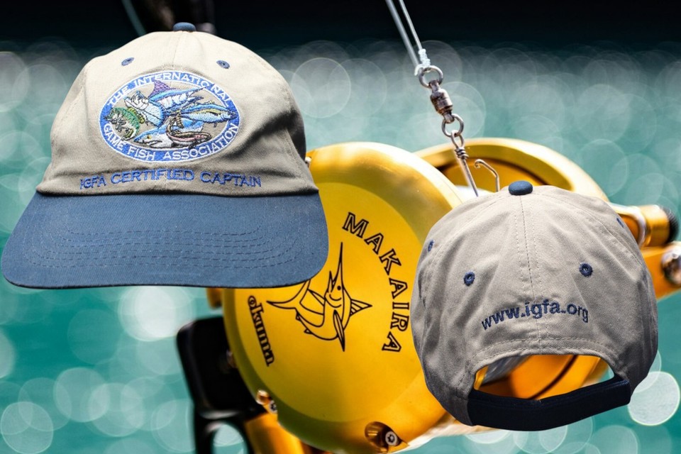 International Game Fishing Association IGFA Certified Captain Guide Hat ...