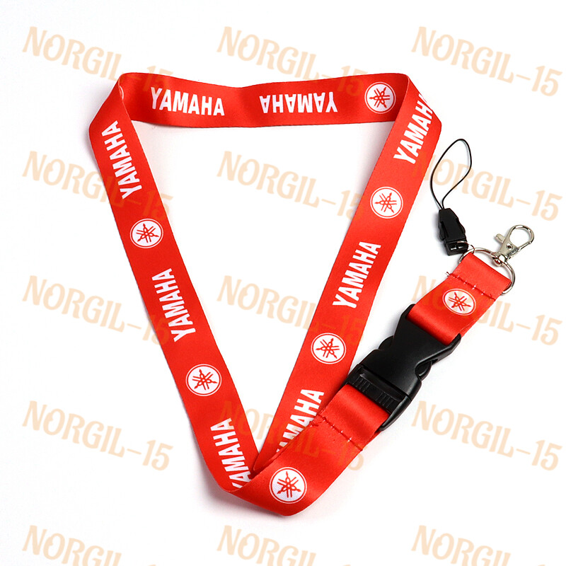 For Keychain YAMAHA Racing Biker Lanyard Motorcycle Key chain Strap Tag ...