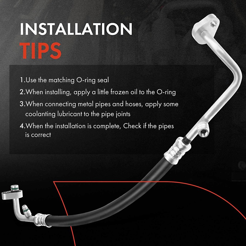 2x A/C Suction & Discharge Hose & Liquid Line for Chevrolet GMC C1500 ...