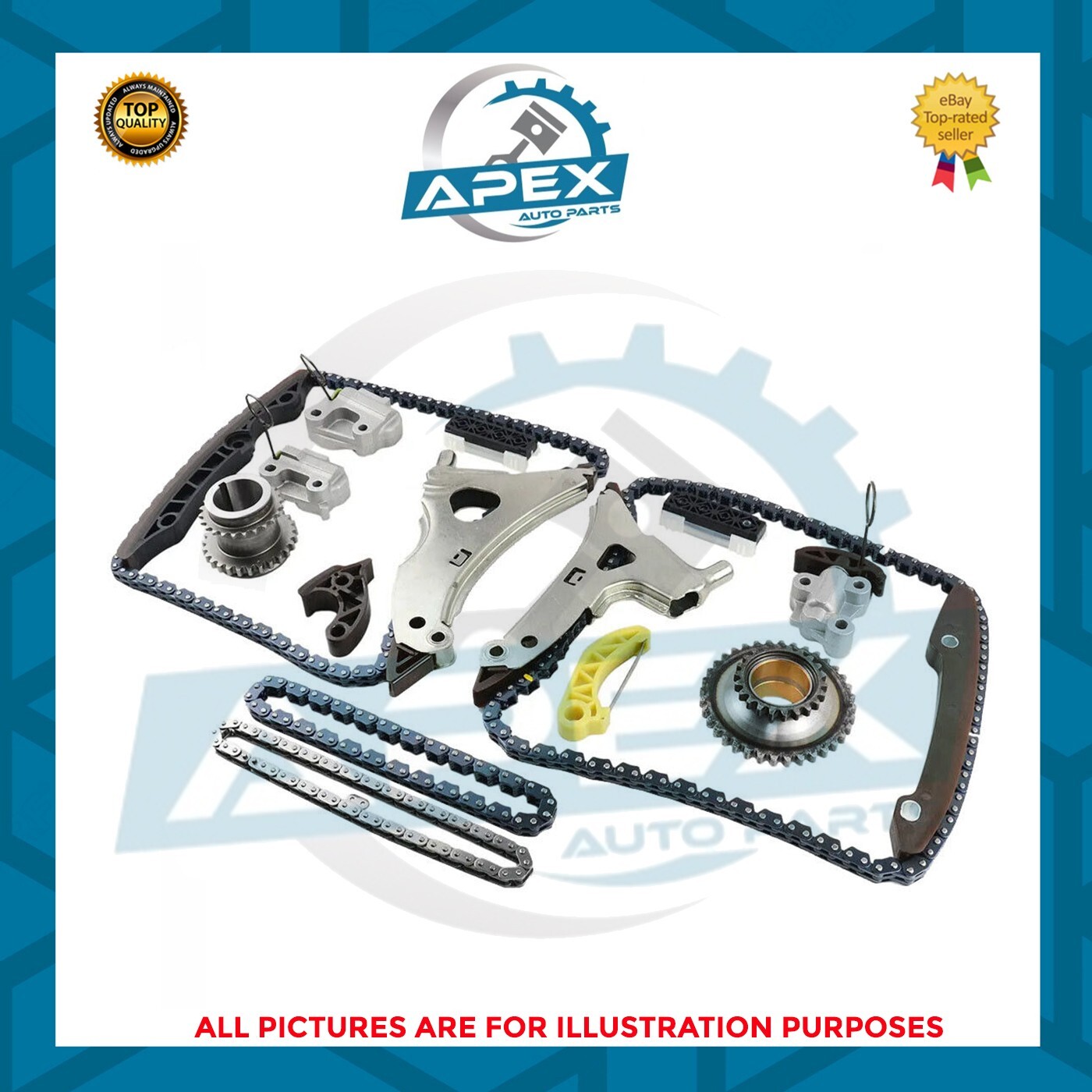 MERCEDES-BENZ GLE M, S CLASS 4.7 PETROL ENGINE M278 TIMING CHAIN KIT ...