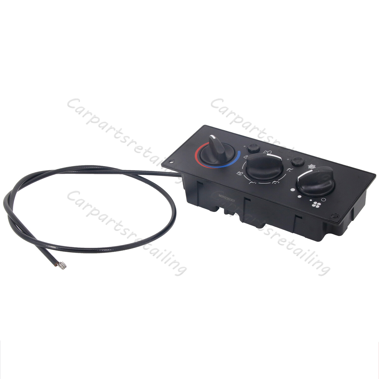 Black Heavy Duty Climate Control Module 599-5511 For Kenworth W900 T800 ...