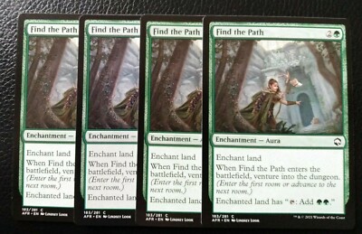 MTG Find the Path x4 Adventures in the Forgotten Realms 183/281 NM/M | eBay