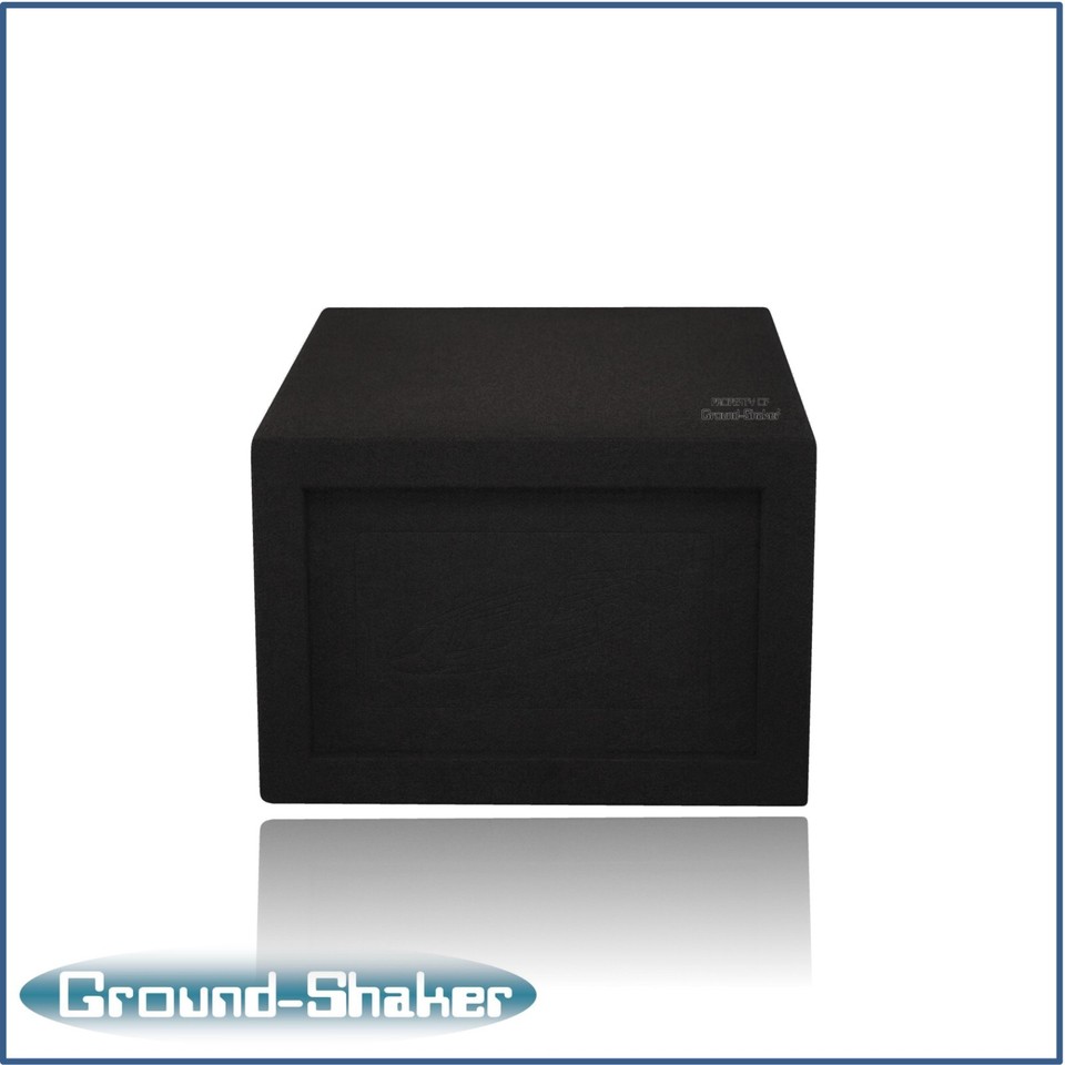 Ground Shaker Single Competition Ported / Vented Sub Box Subwoofer ...