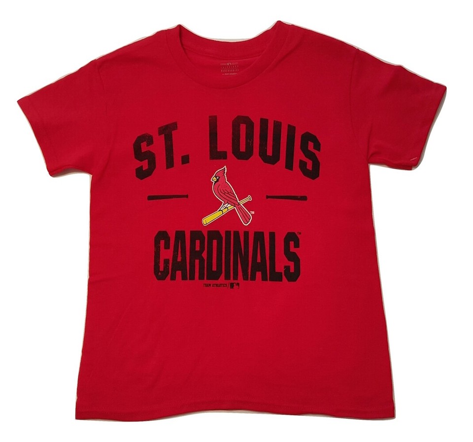 St. Louis Cardinals Tee Youth Sizes T-Shirt New, Choose Color and Logo ...