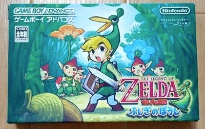 The Legend of Zelda The Minish Cap with Box,Manual Japan Gameboy ...