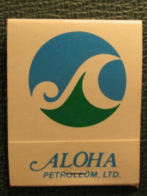 Matchbook - Aloha Petroleum gas Hawaii FULL | eBay