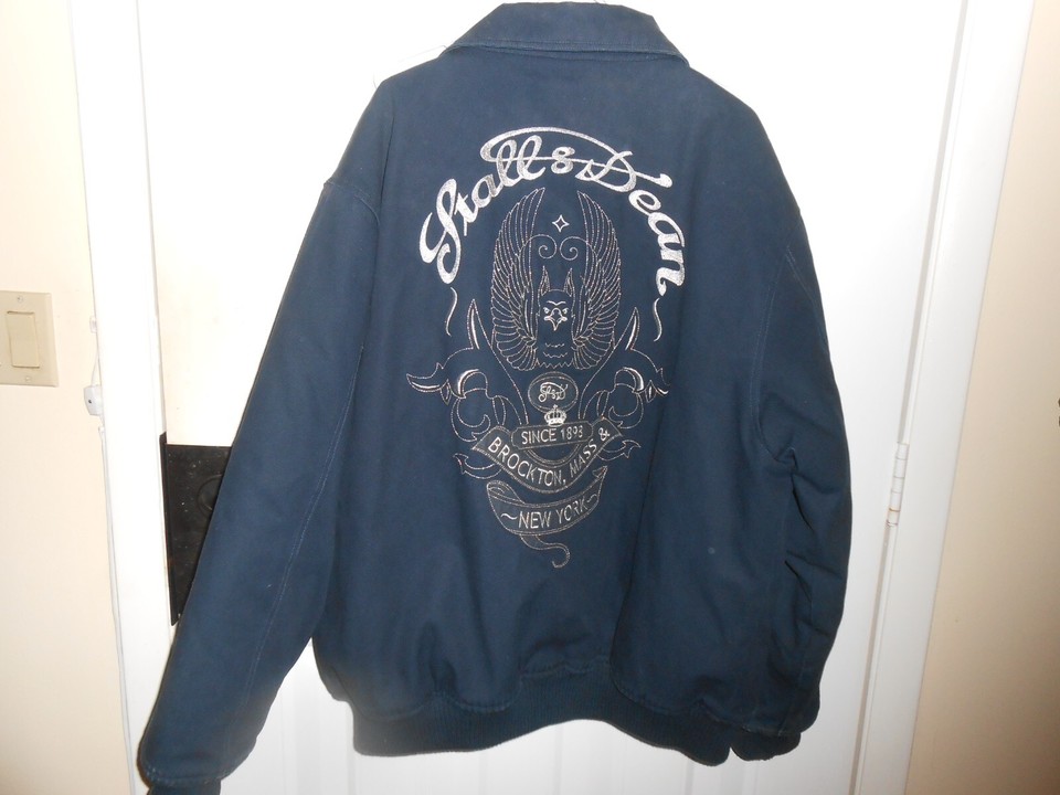 Stall & Dean Mens Black Quilted Full Zip 2XL Jacket Coat | eBay