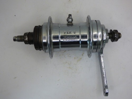 F&S KOMET SINGLE SPEED COASTER BRAKE/BACK PEDAL BRAKE REAR HUB 36 H ...