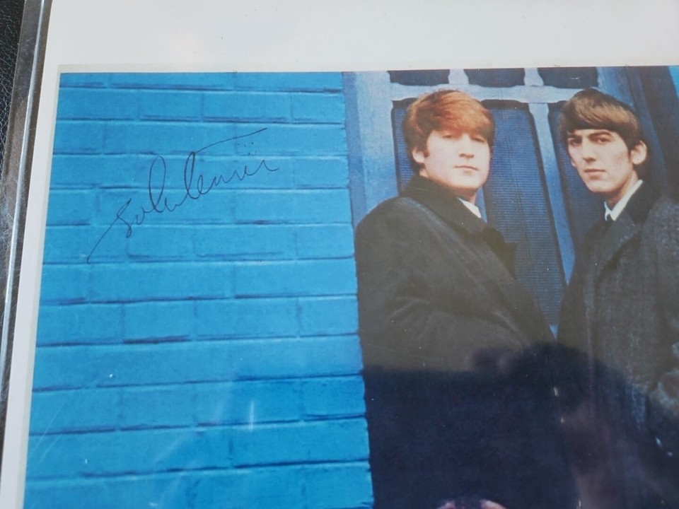 Beatles 1964 London Command Performance Laminated Copy of Original ...
