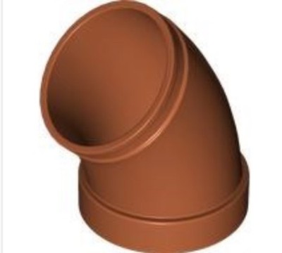 LEGO® Part 49737 - Cylinder Tube, Curved 45 degrees | eBay Australia