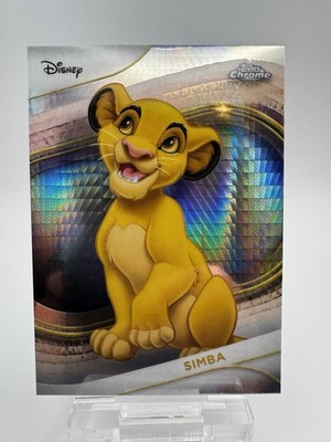 2025 Topps Chrome Disney Prism Refractor Simba #100 The Lion King | eBay