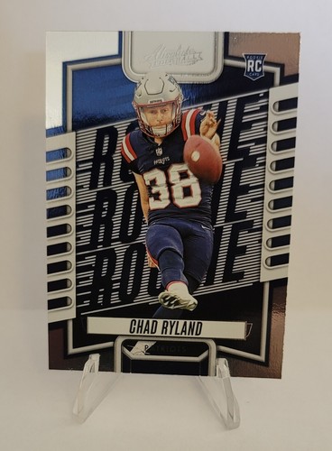 2023 Panini Absolute Football #197 Chad Ryland RC Rookie Card New ...