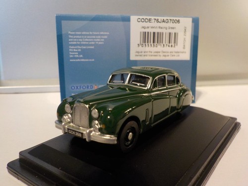 Jaguar (MK7) MkVII - Racing Green . 1/76 Oxford Diecast 76JAG7006 New ...