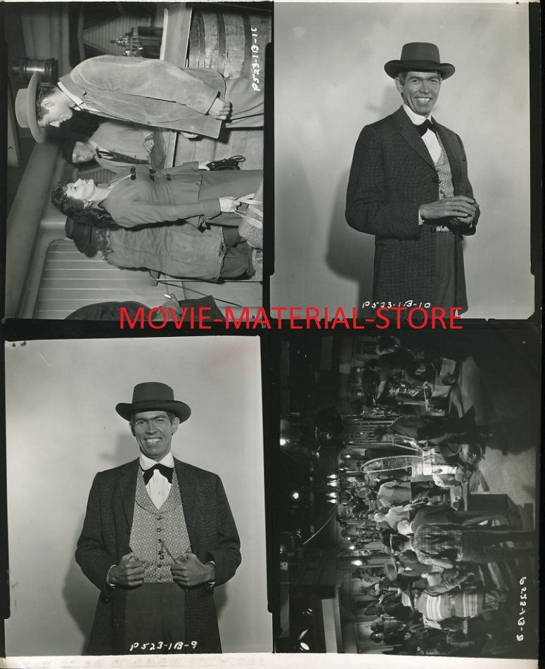 Ralph Taeger James Coburn Klondike Original 8x10" Contact Sheet Photo # ...