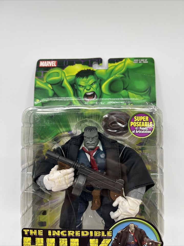 Marvel Legends JOE FIXIT GREY HULK Figure Toybiz Gray Quick Draw Sealed ...