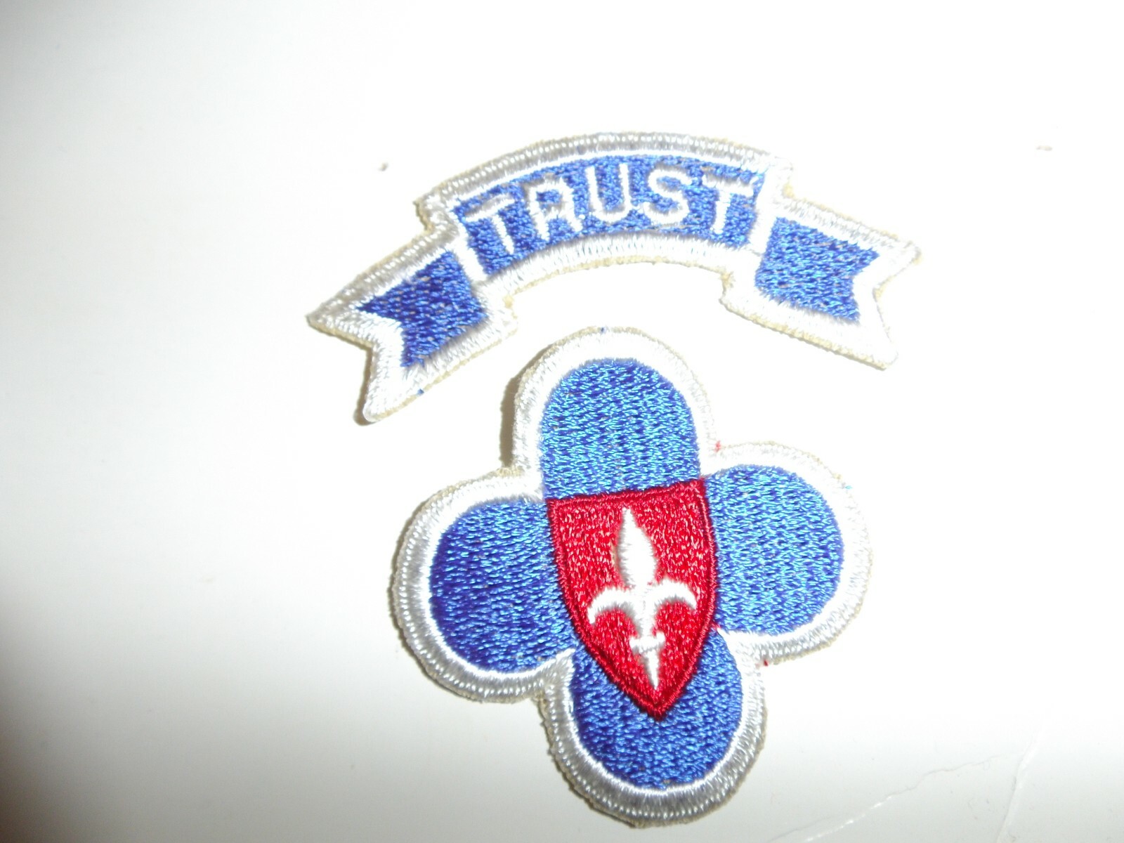 A134 Original WW 2 US Army Trieste Occupation Forces Italy patch tab ...