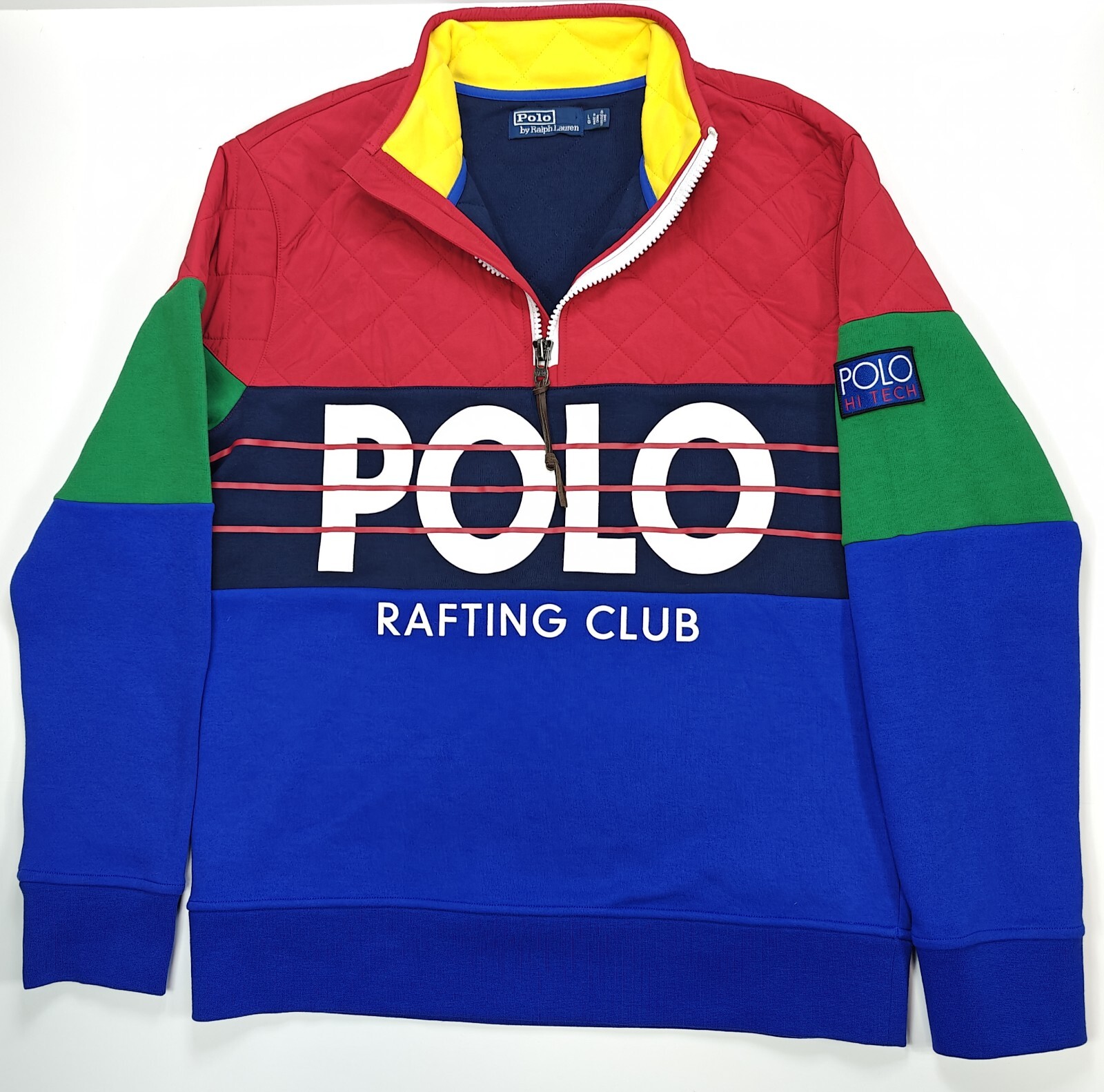 Polo Ralph Lauren Rafting Club Jacket Hi Tech Men's L Quilted ...